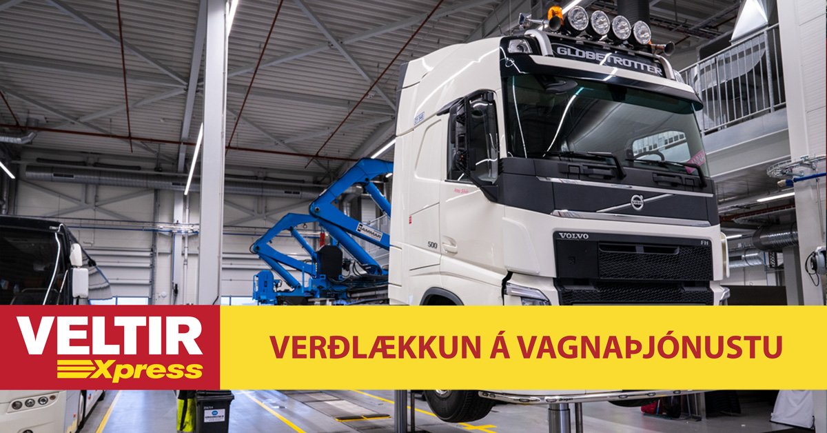 Verðlækkun á vagna- og gámalyftuþjónustu | Veltir
